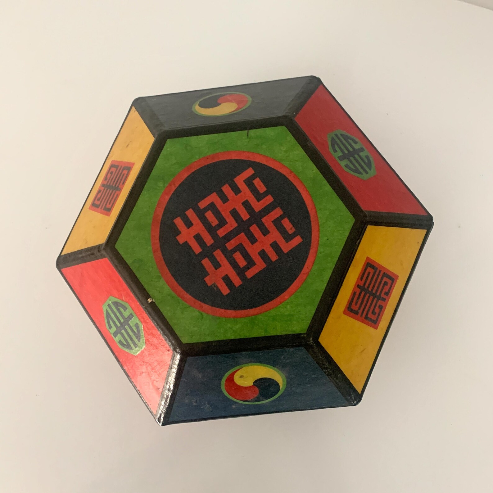 Vintage Korean Hanji Paper Mache Box - Etsy