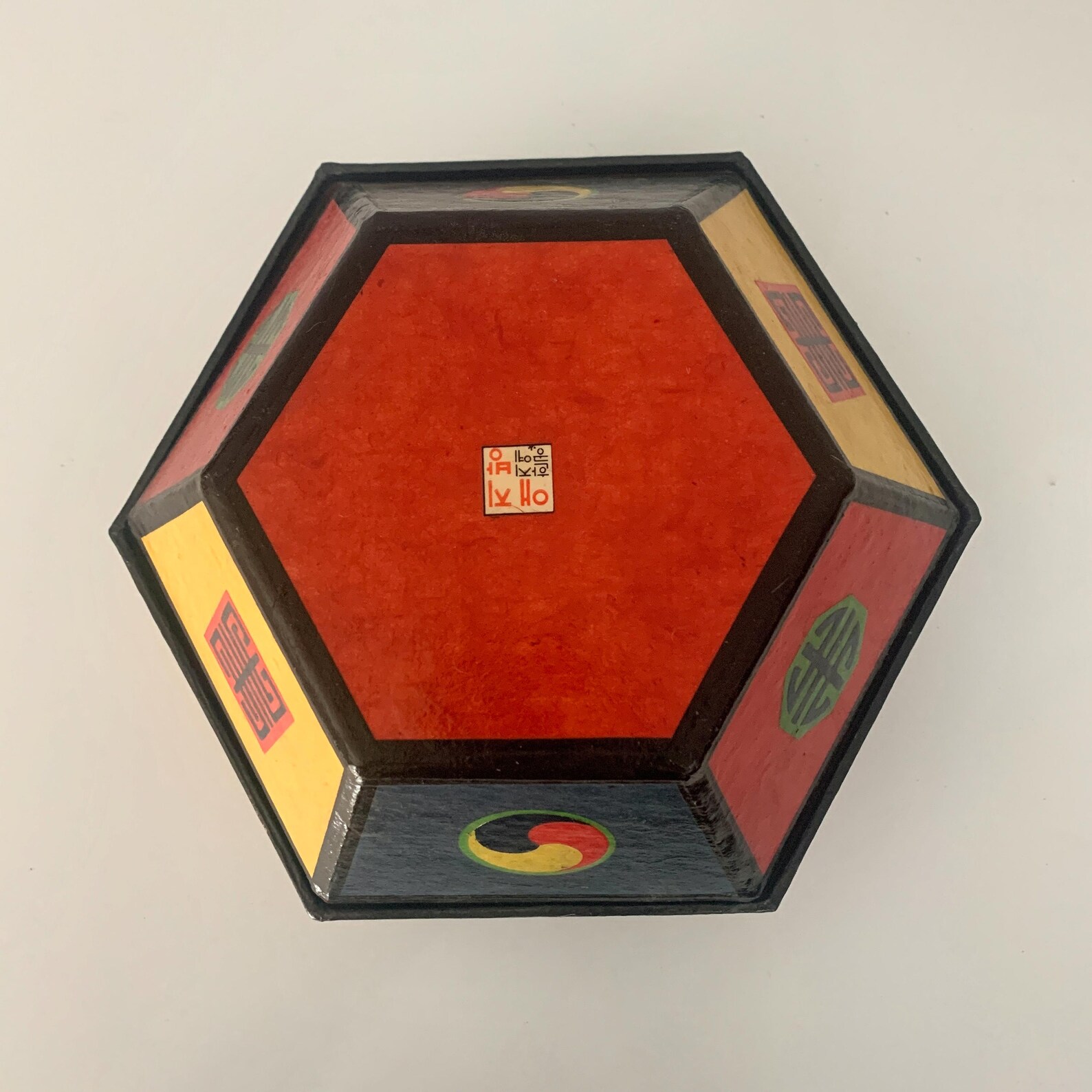 Vintage Korean Hanji Paper Mache Box - Etsy