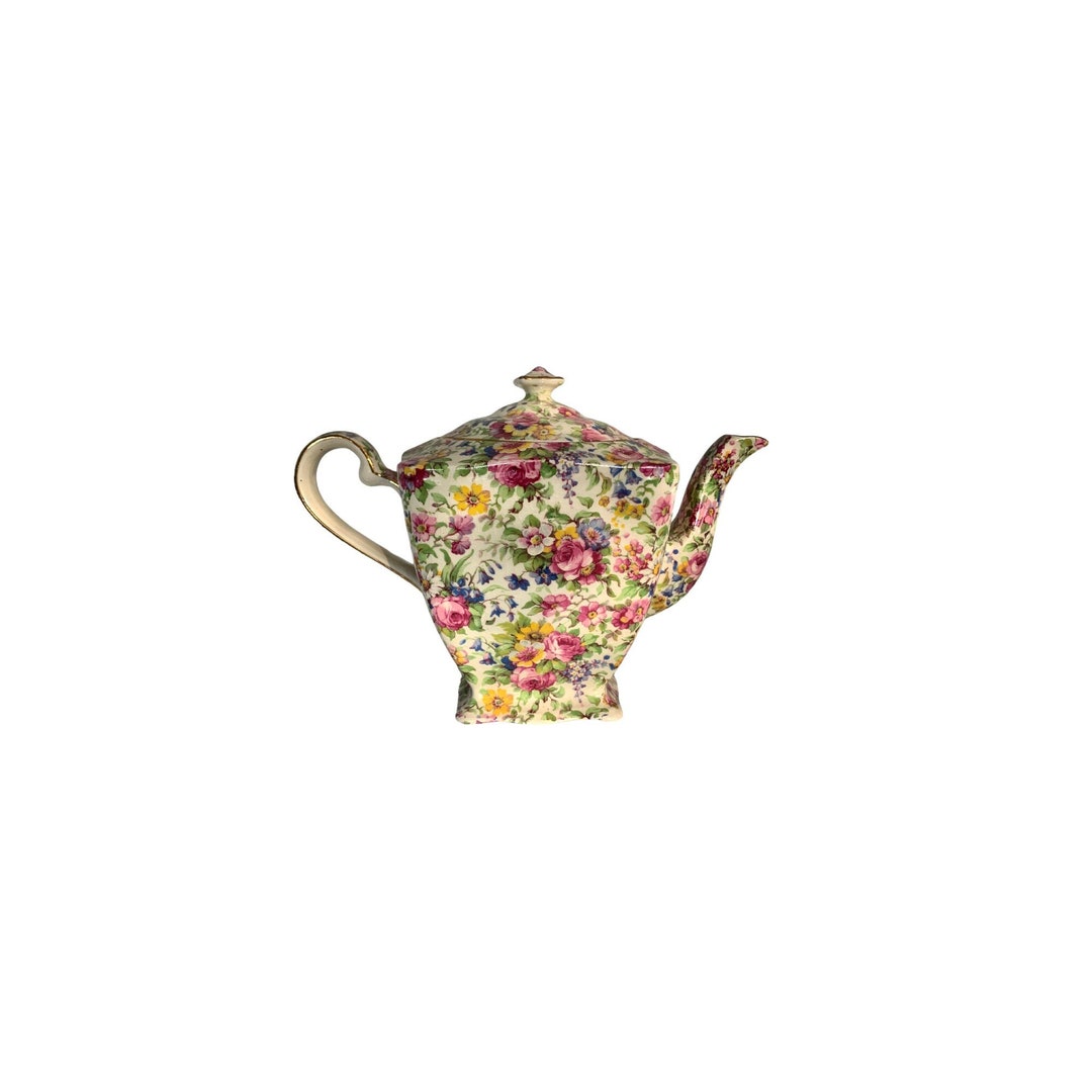 Royal Winton Grimwades " Summertime" Teapot - Etsy
