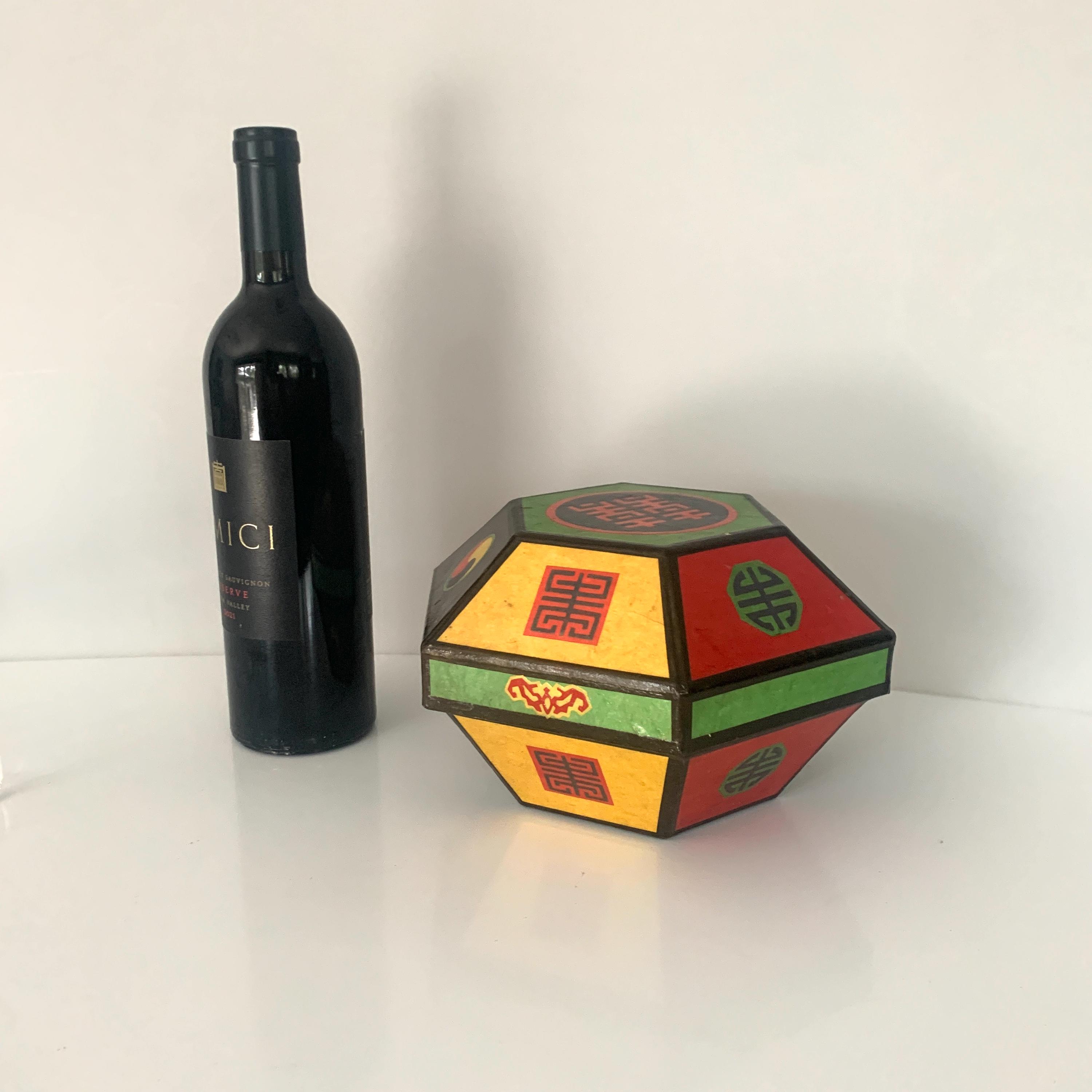 Vintage Korean Hanji Paper Mache Box - Etsy