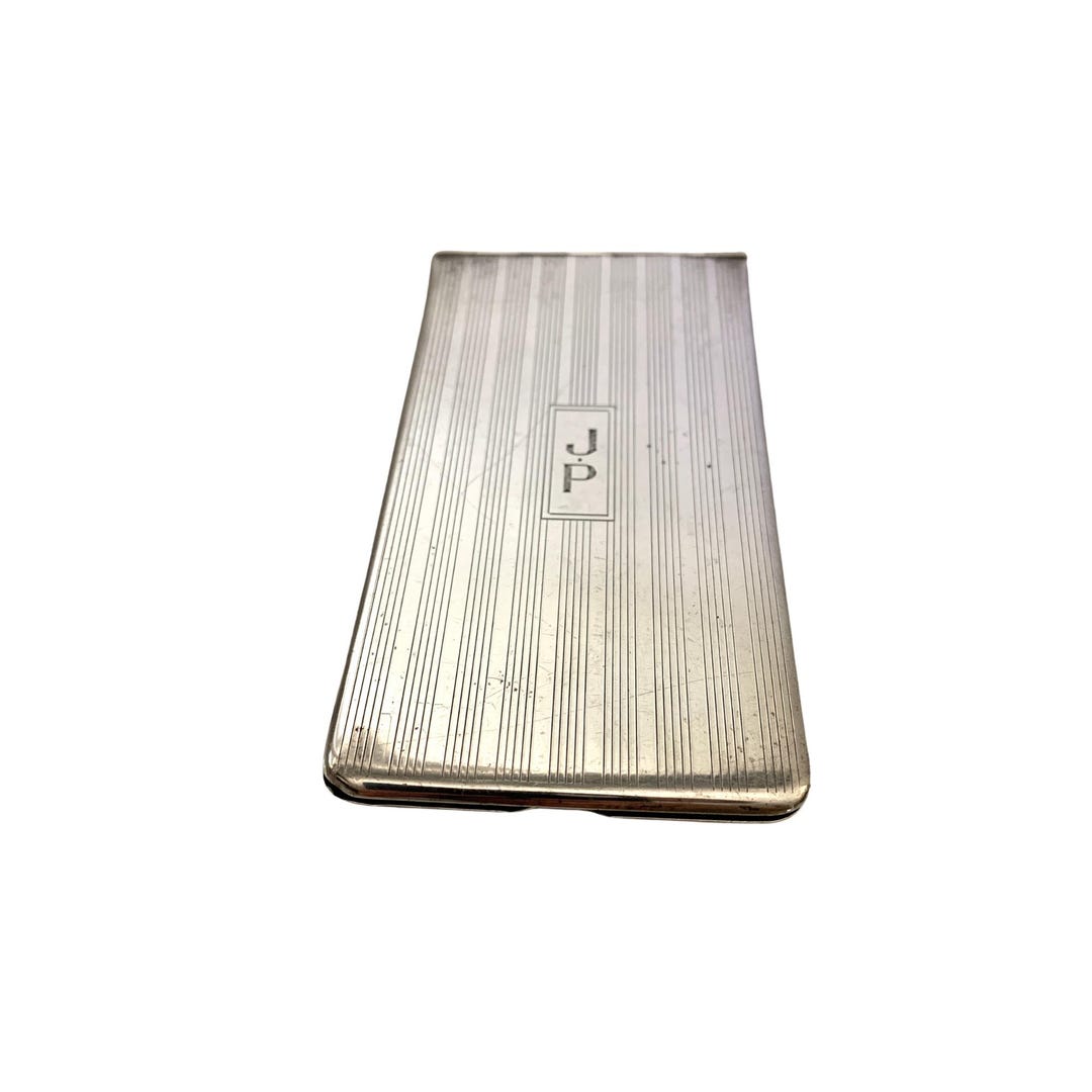 Art Deco Sterling Tabbed Notepad or Planner Holder by Napier - Etsy