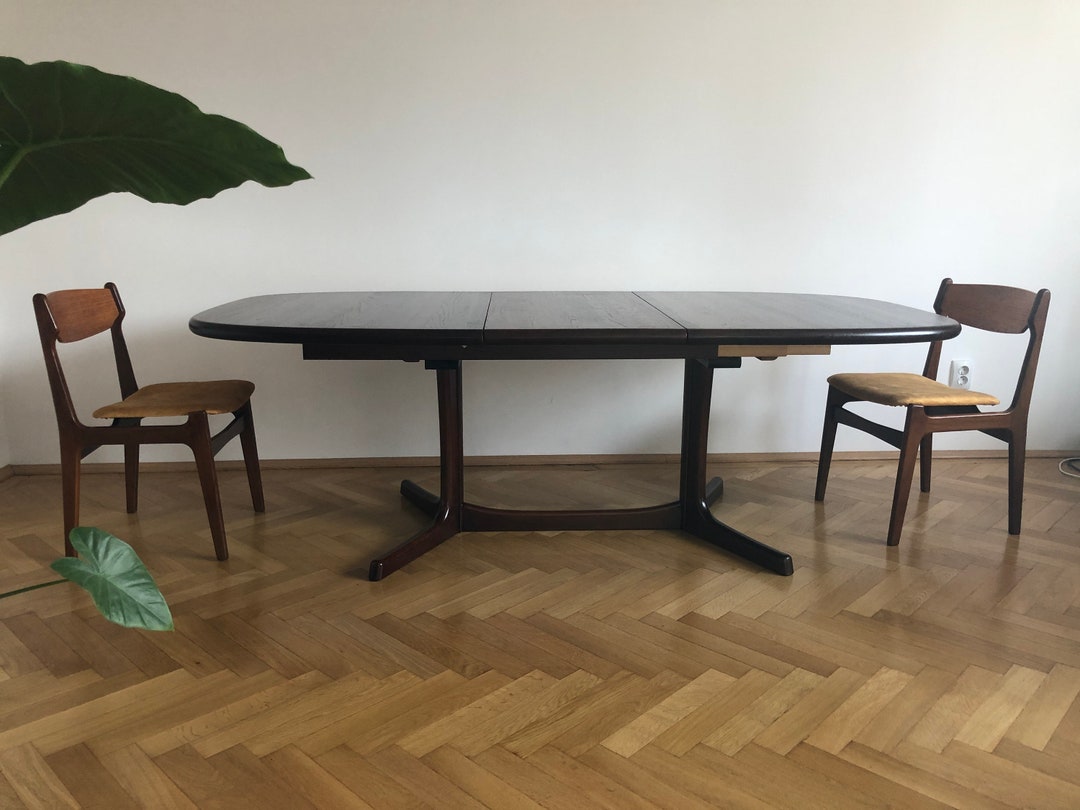 Extendable Mid Century Danish Dining Table - Etsy