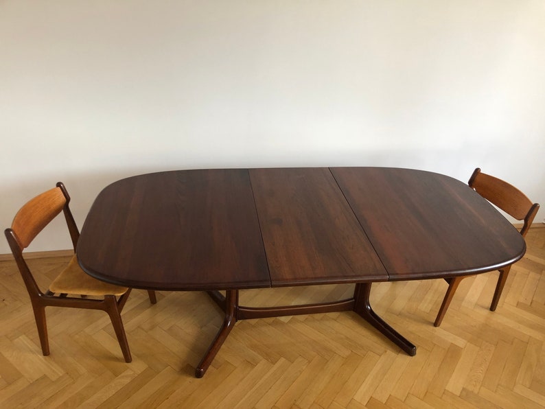 Extendable Mid Century Danish Dining Table - Etsy