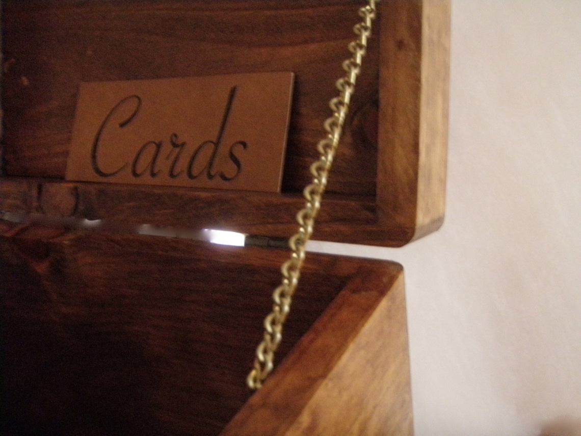 Beautiful Rustic Wood Wedding Card Box. - Etsy