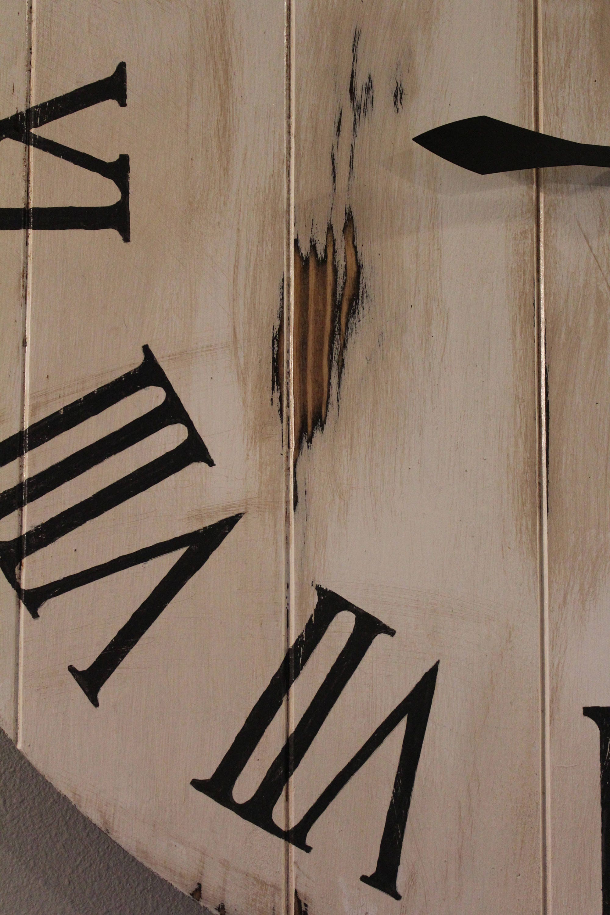 Rustic Large Wall Clock - Etsy