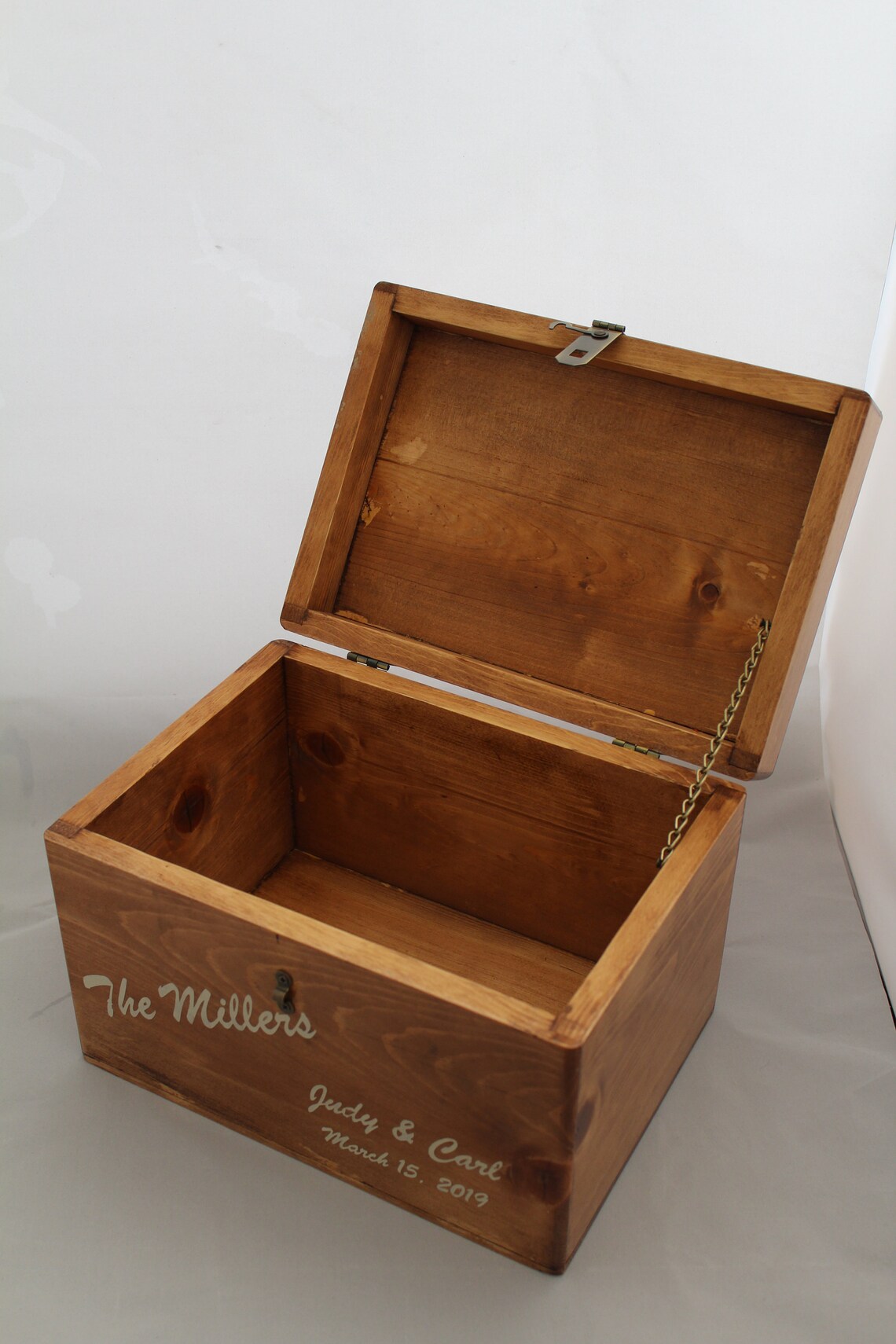 Rustic Wood Wedding Card Box. - Etsy