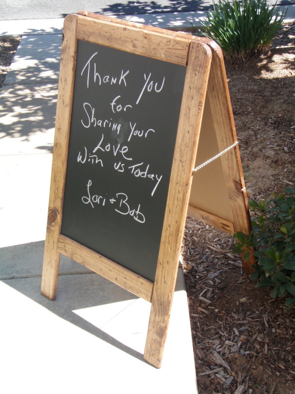 A-frame A Frame Standing 2-sided Chalk Board. Extra - Etsy