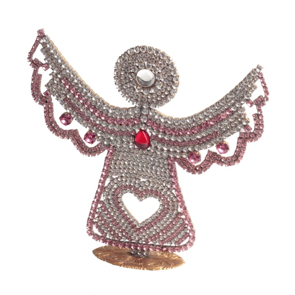 Rhinestone Angel - Etsy