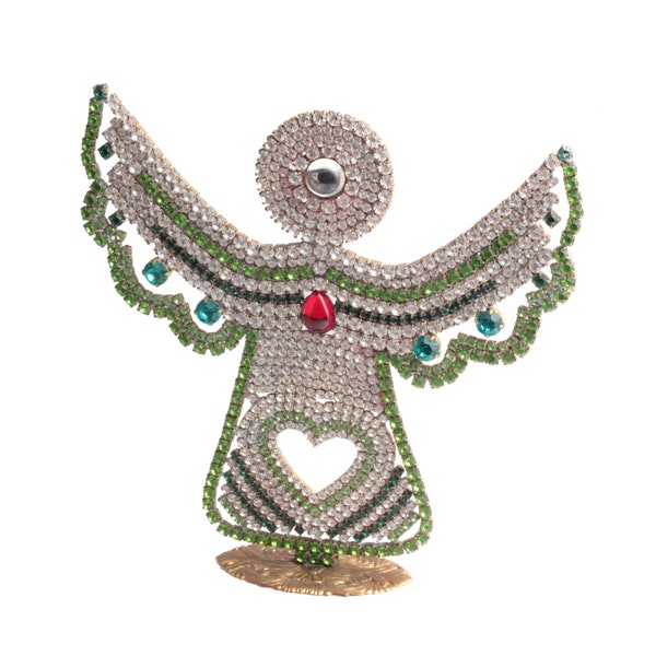 Rhinestone Angel - Etsy