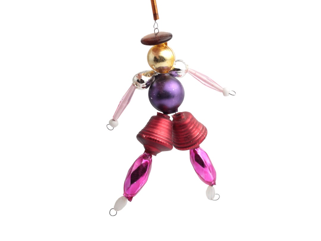 Blown Glass Bead Prince Christmas Tree Ornament Handmade Czech - Etsy