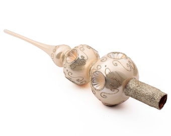 Glass Tree Topper | Etsy