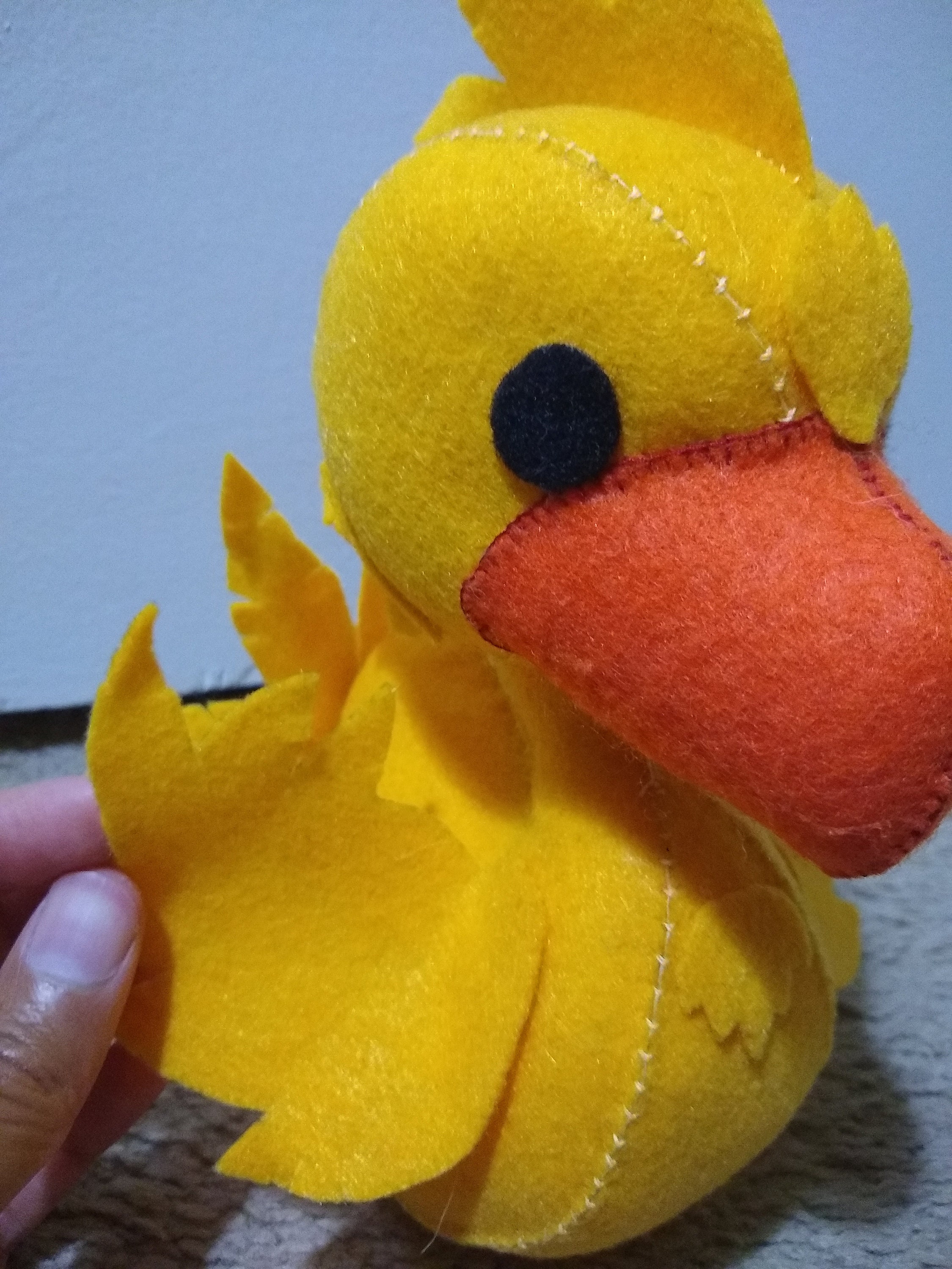 Final Fantasy Inspired Chocobo With Roost - Chocobo Plush - Final ...