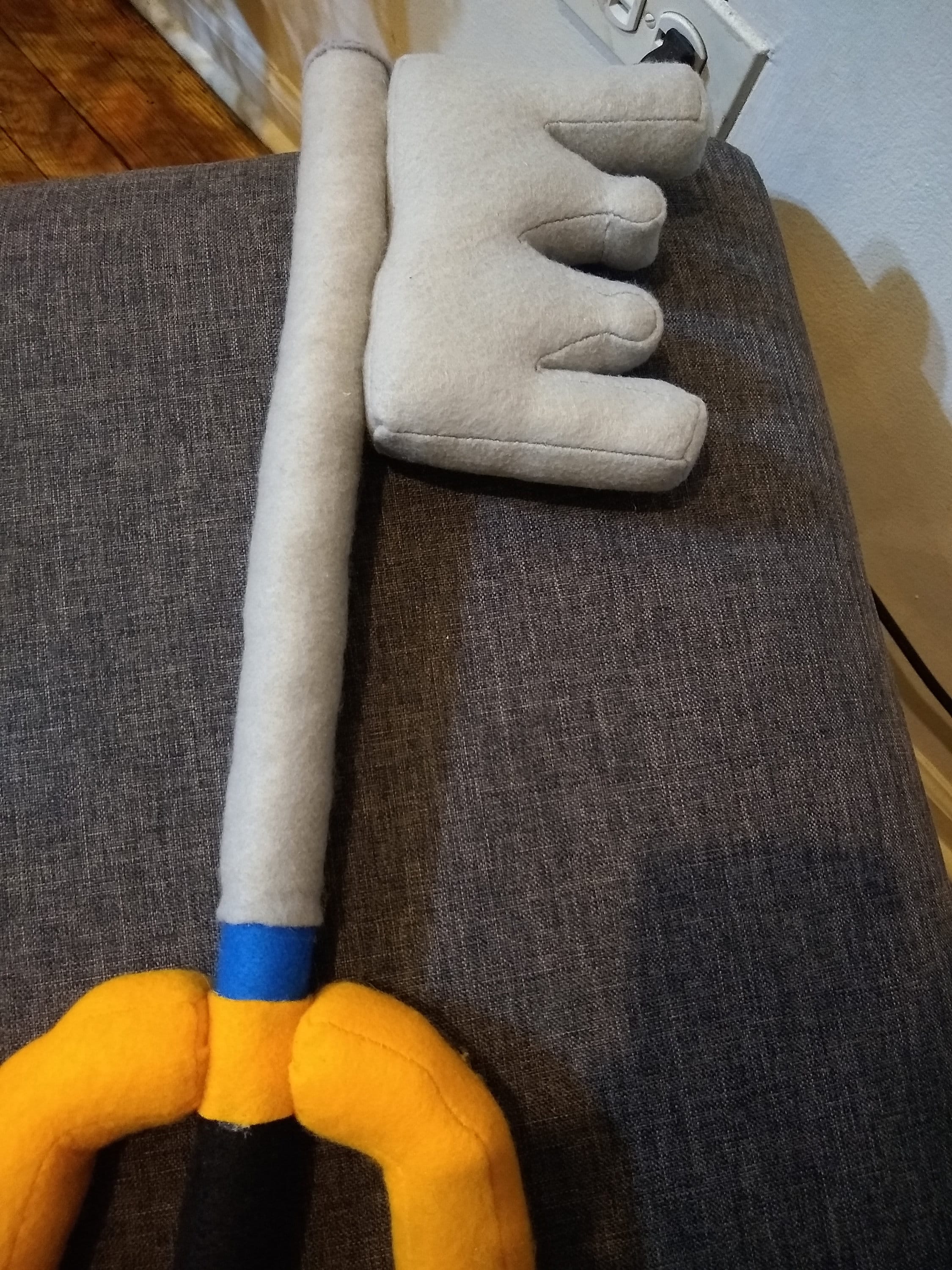 Kingdom Hearts Inspired Sora Keyblade Plush - Cosplay Prop - Cosplay ...