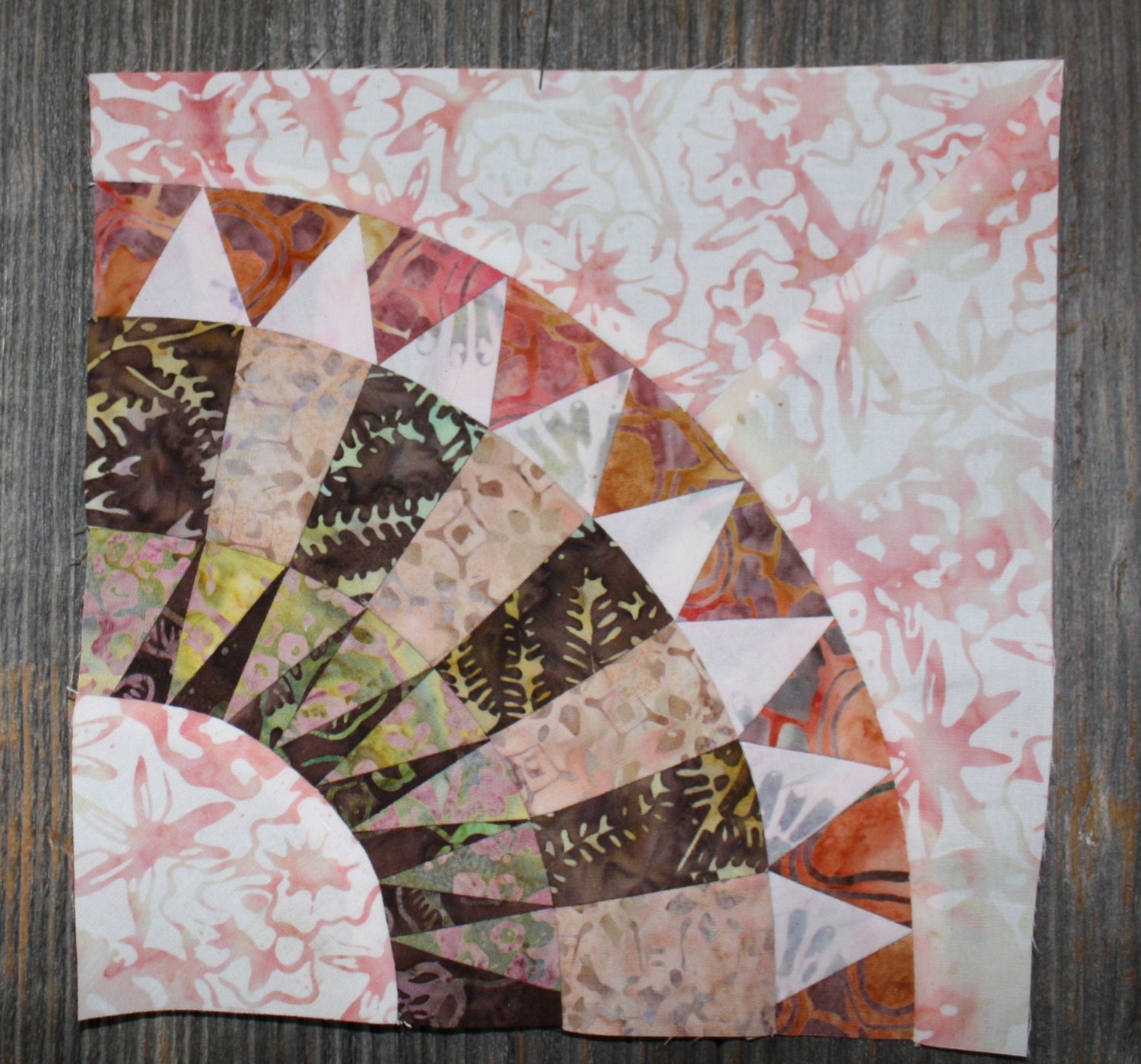 8 New York Beauty Block U Paper Piecing Pattern - Etsy