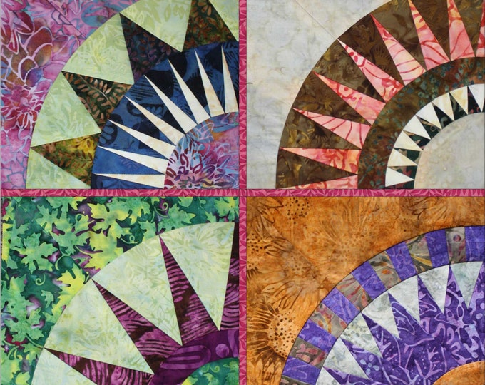 Vortex Quilt Block Pattern - Etsy Canada