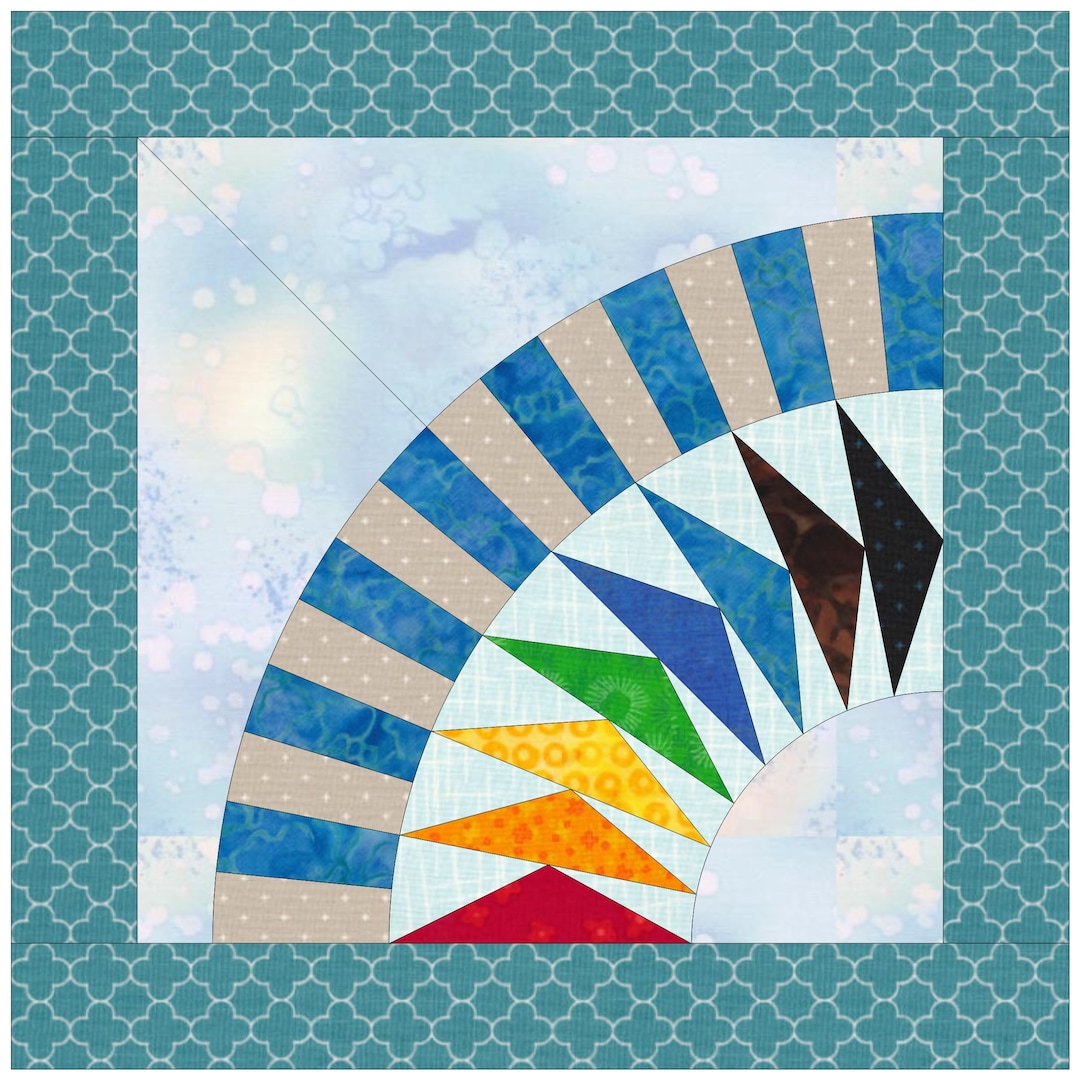 6" Goose Chase New York Beauty Blocks and Quilt Patterns - Etsy