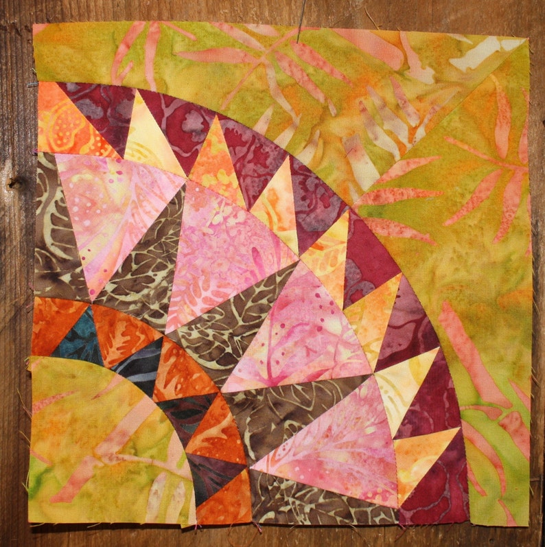 8 New York Beauty Block 7 Paper Piecing Pattern - Etsy