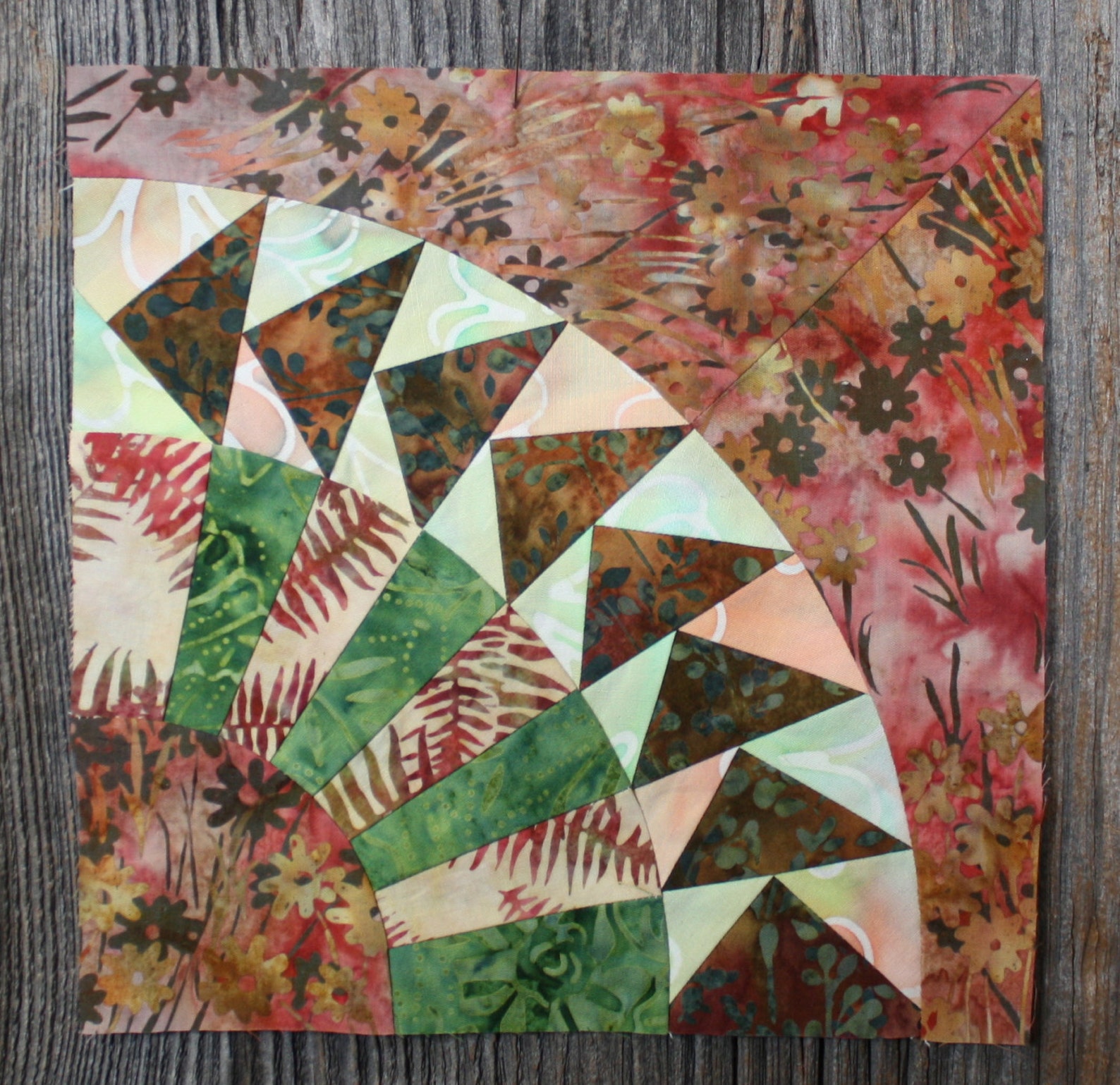 8 New York Beauty Block H Paper Piecing Pattern - Etsy