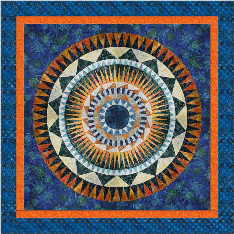 Mandala Quilt - Etsy
