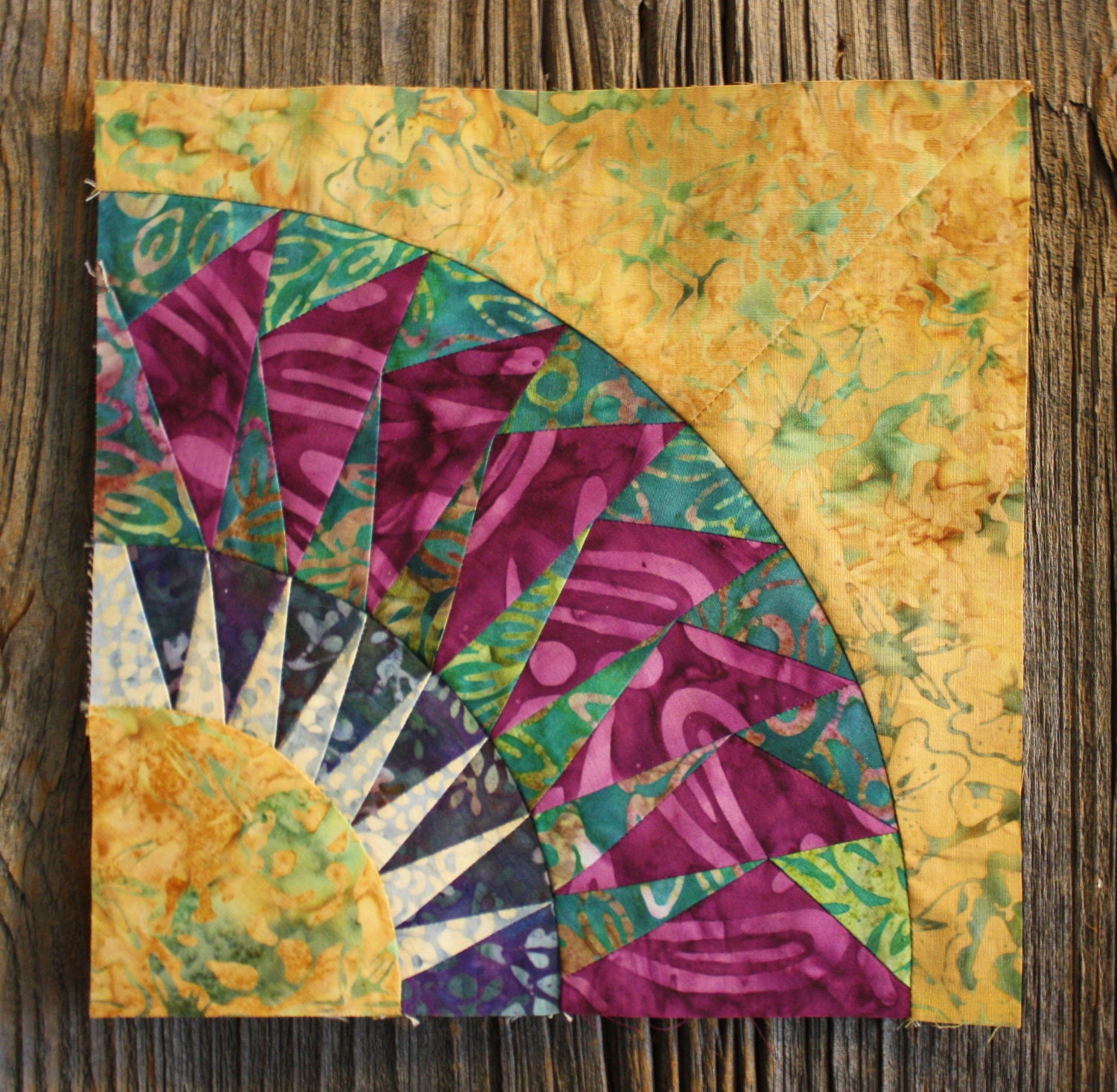 New York Beauty Block G Paper Piecing Pattern - Etsy