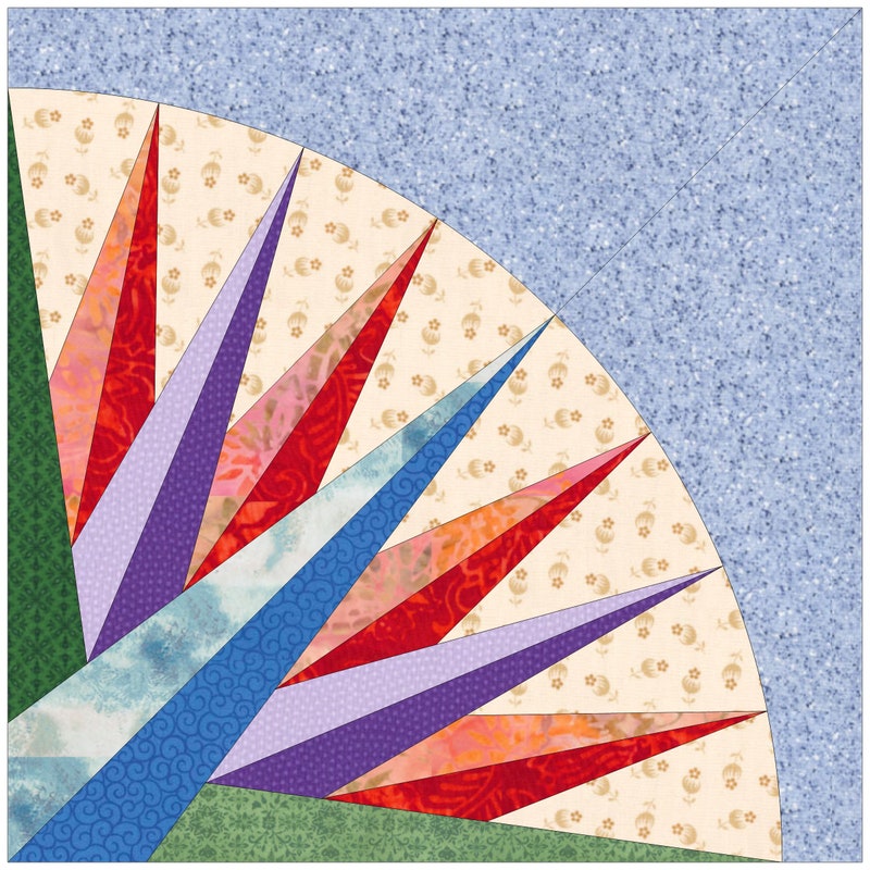 Mariners Compass Quilt Pattern - Etsy