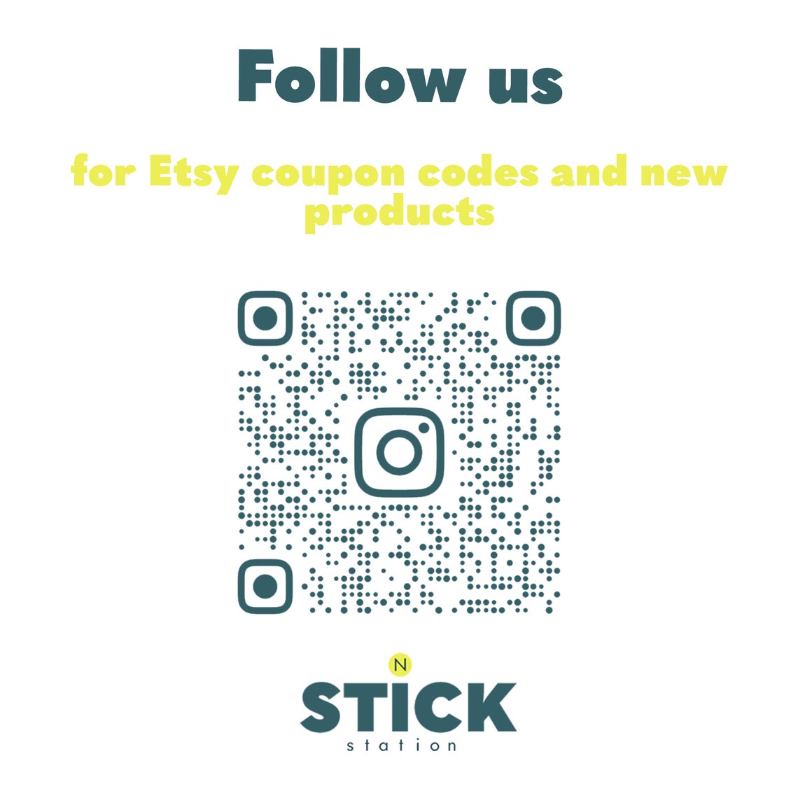 Vinyl Sticker QR Code Sticker Holographic Sticker - Etsy
