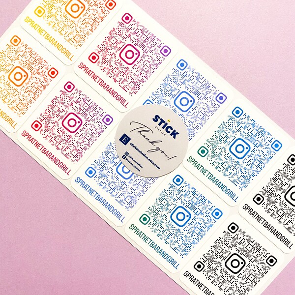 Qr Code Business Card Plastic - Etsy