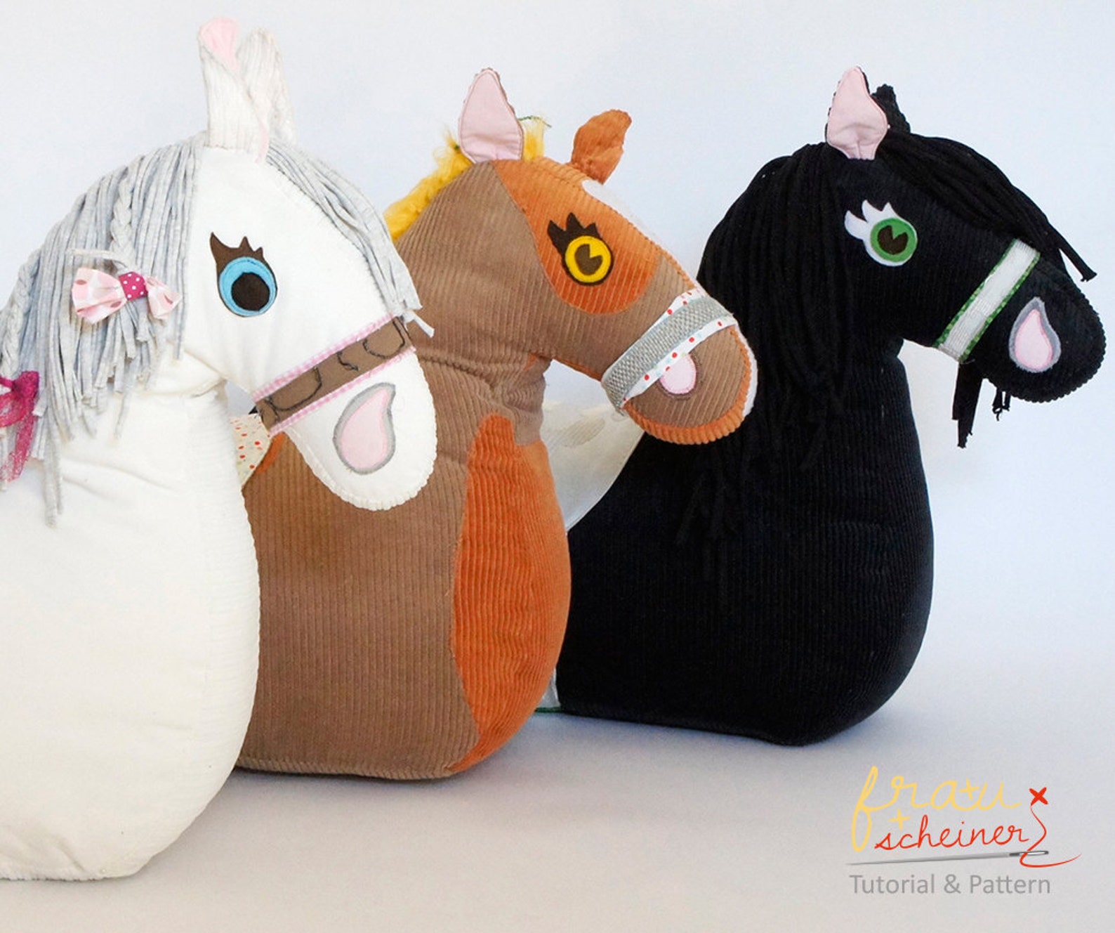 Horse Sewing Pattern, Plush Horse, Rocket Horse Pattern and PDF Sewing ...