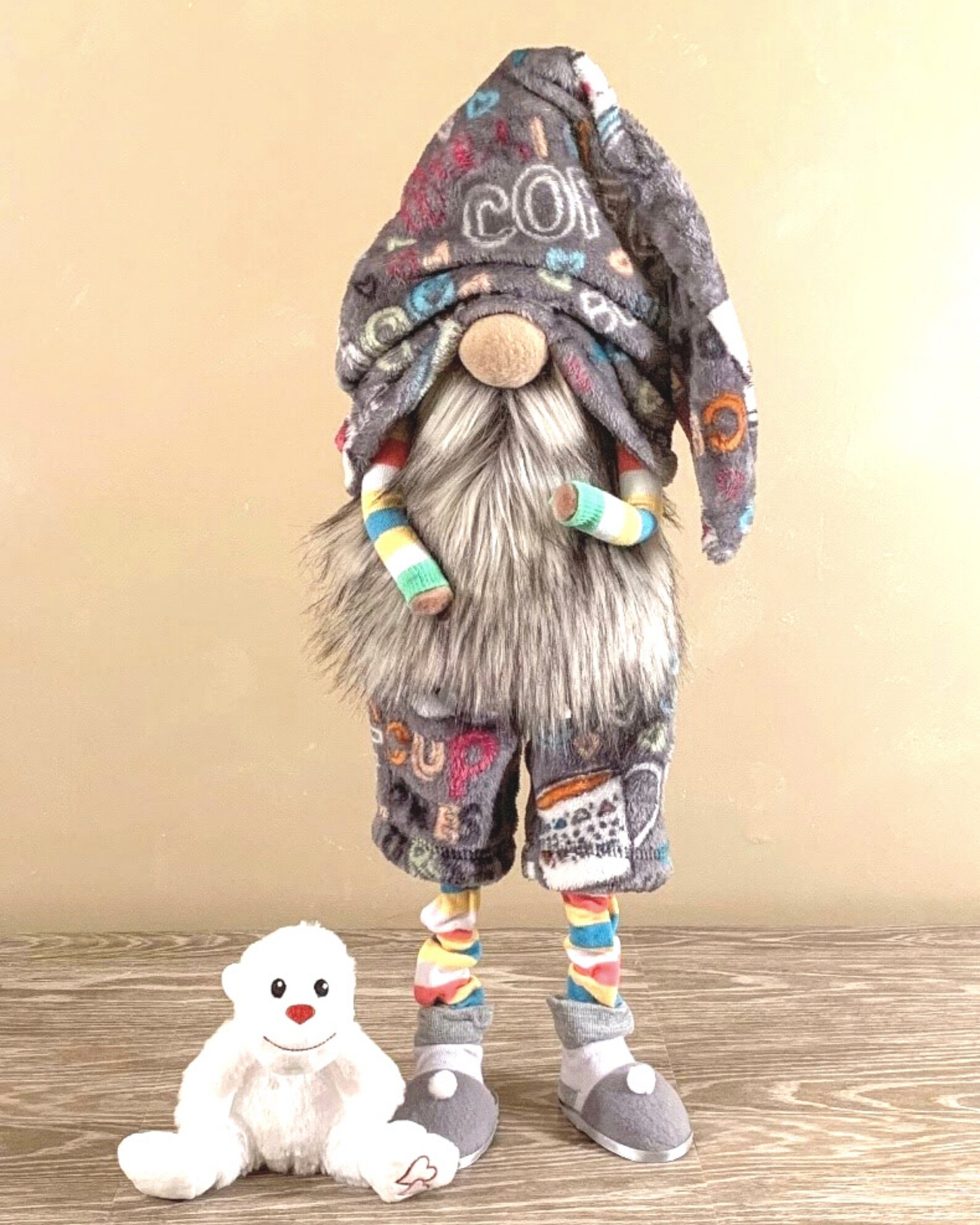 NO SEW Standing Gnome Pattern and Video Tutorial sewing | Etsy Australia