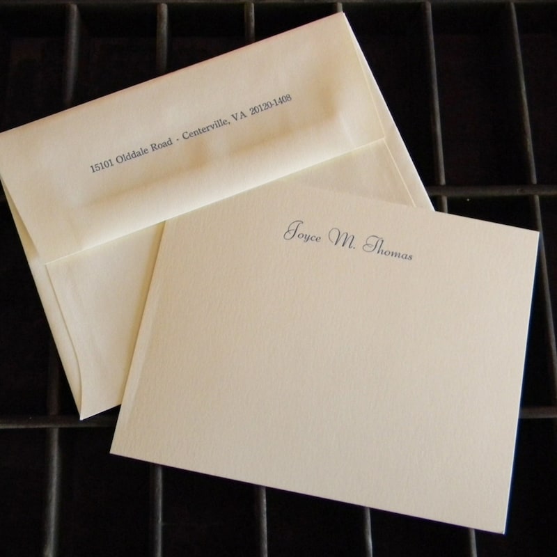 Personalized Note Cards - Etsy