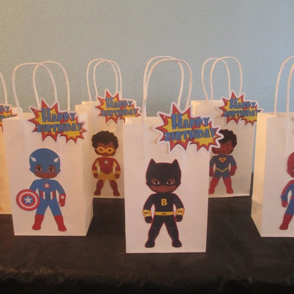 Superhero Goody Bags - Etsy