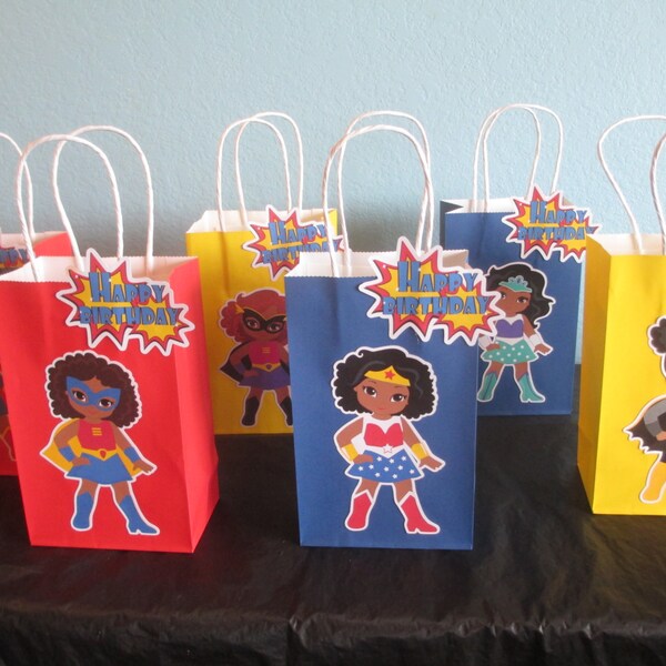 Superhero Goody Bags - Etsy