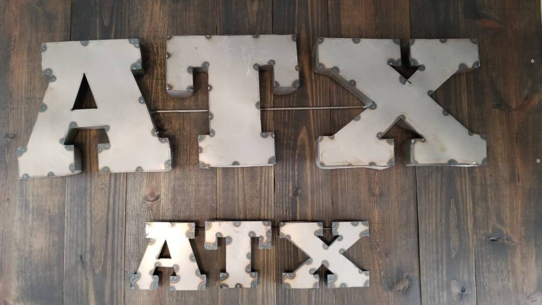 ATX Metal Sign Wall Decor - Etsy