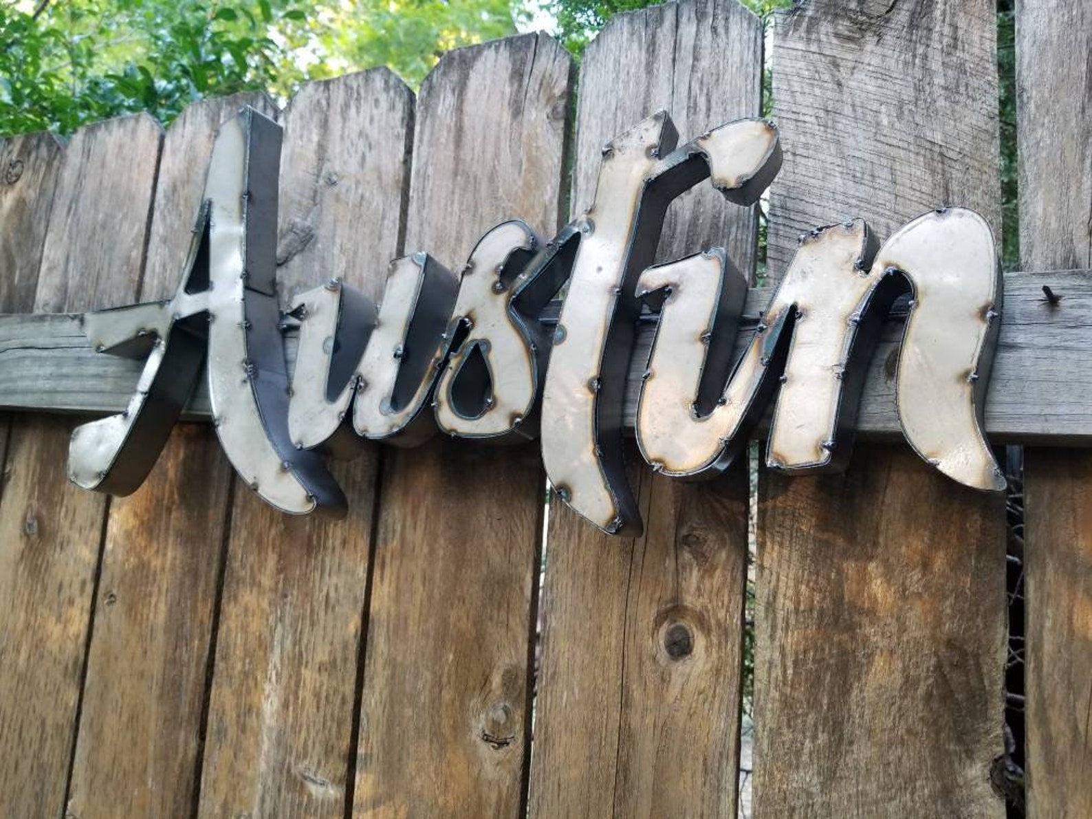 Austin metal sign | Etsy