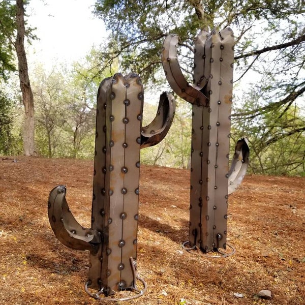 Metal Cactus - Etsy
