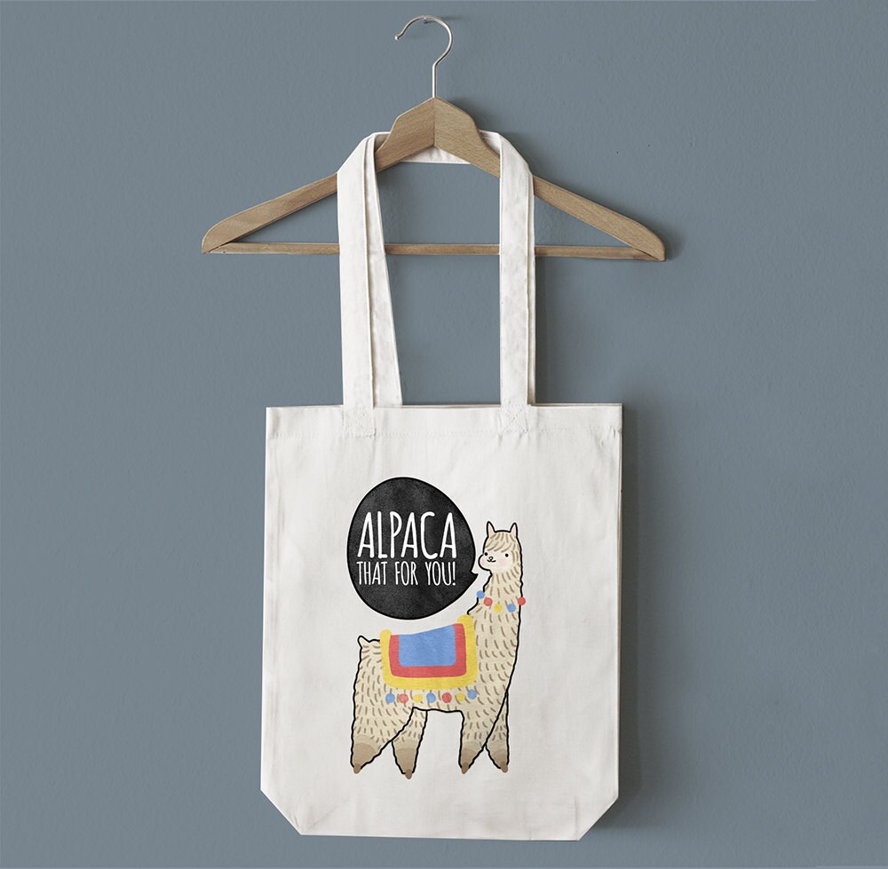 Pun Week! Alpaca Bag Llama Tote! | IUCN Water