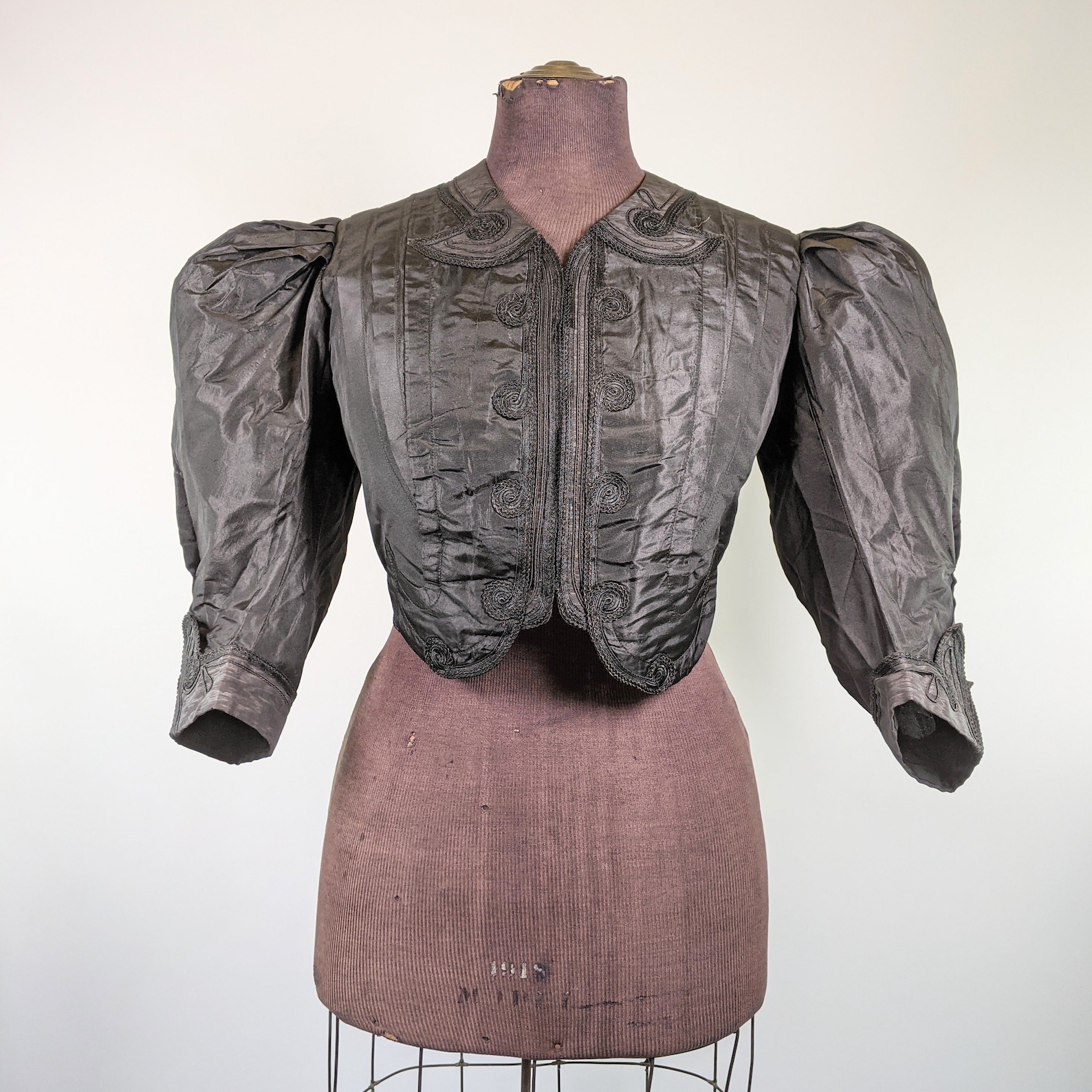 1900s Eton Jacket | Antique Edwardian Historical Fashion Bolero - Etsy