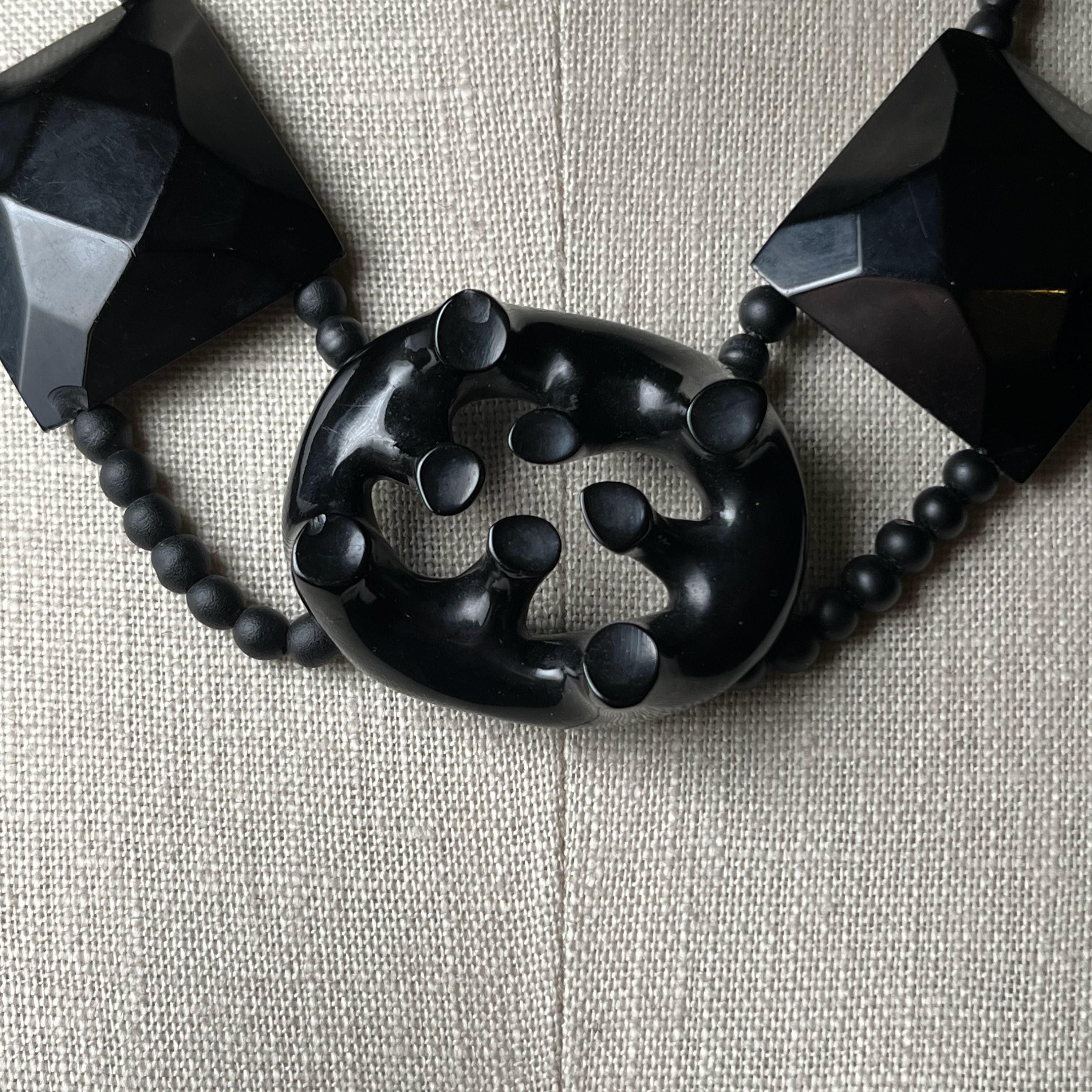 Vintage jet jewellery store