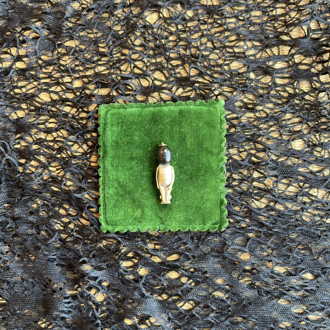 Early 20th C. Fumsup Good Luck Charm Antique Edwardian Jewelry Touchwud ...