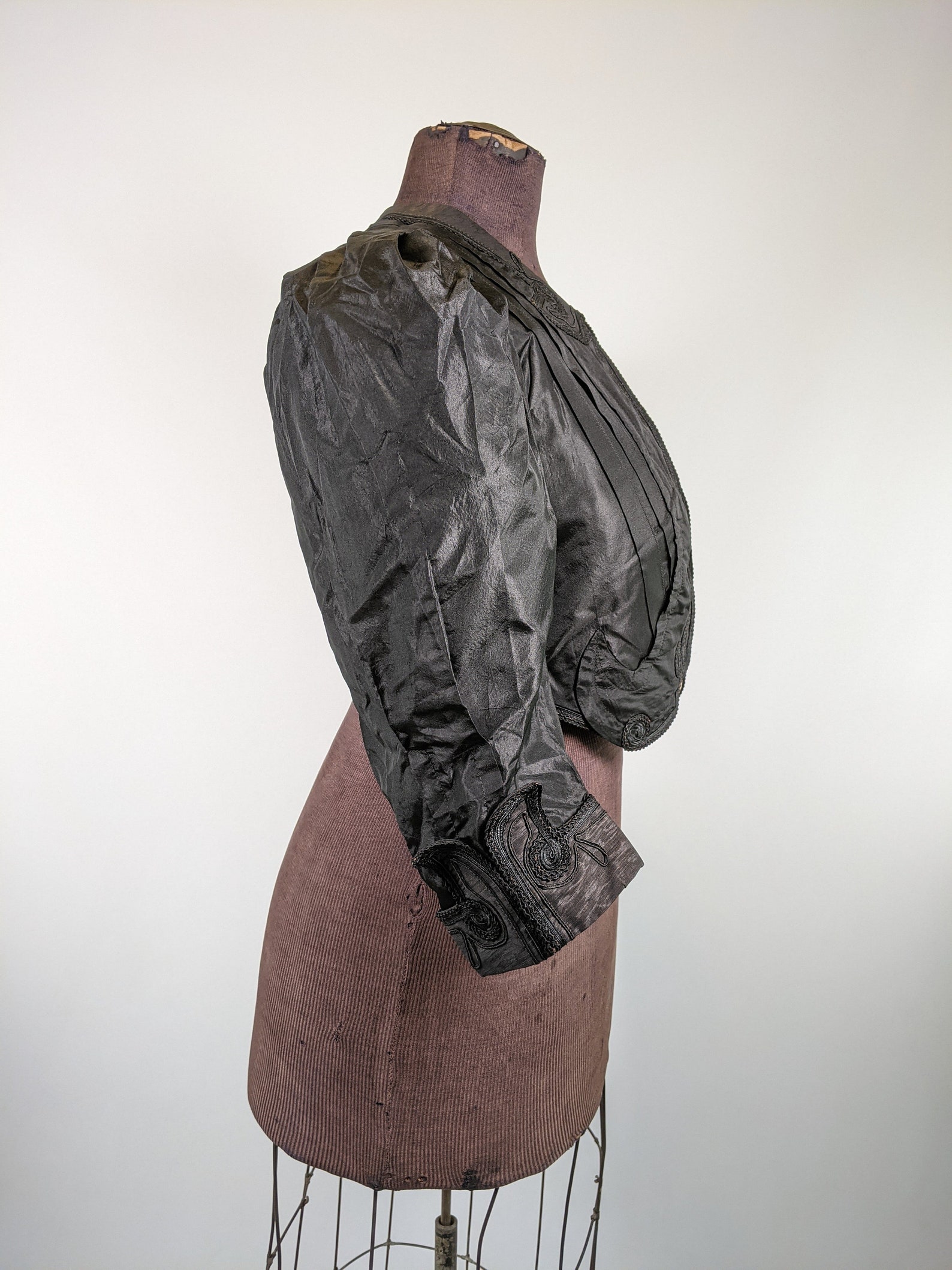 1900s Eton Jacket | Antique Edwardian Historical Fashion Bolero - Etsy