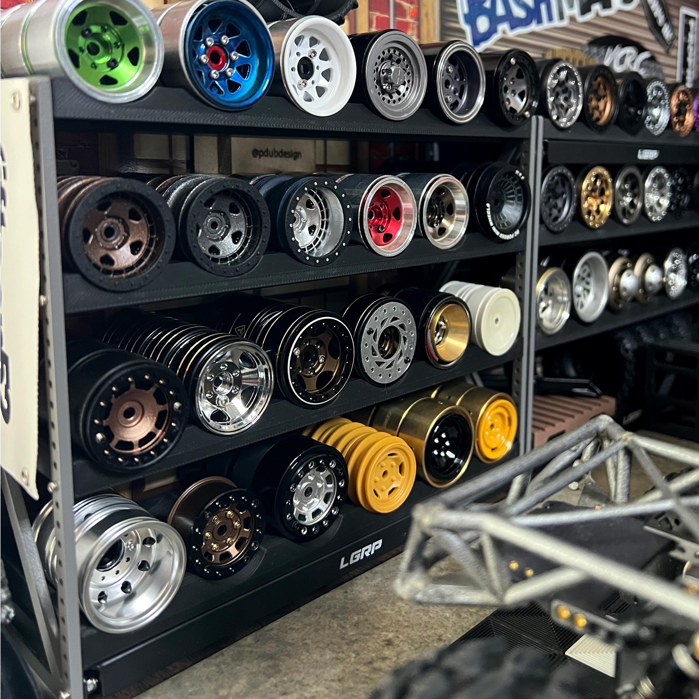 Wheel Shelf Add-on to LGRP Scale Tire Rack - Etsy