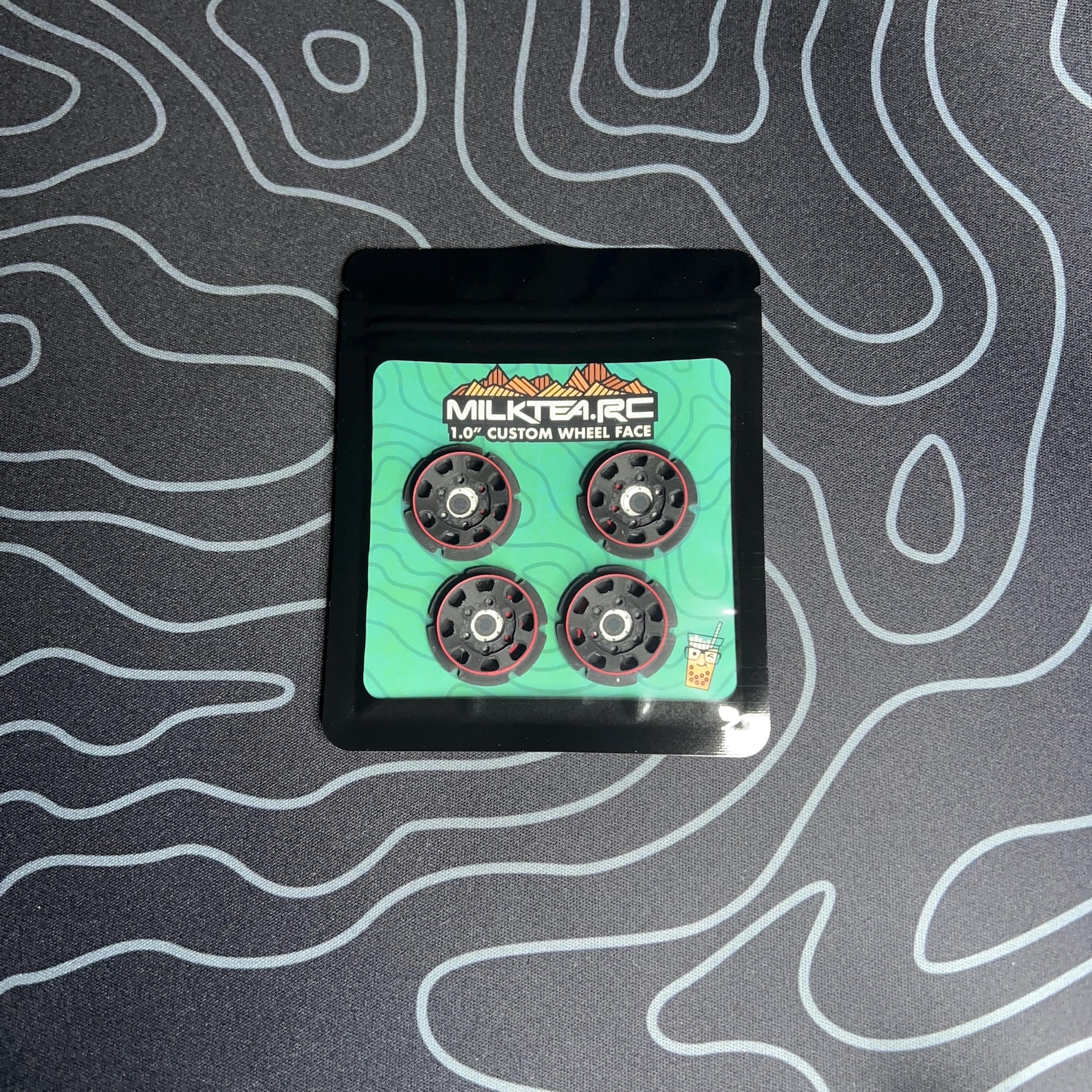 Nascar Aero Custom Wheel Face for Injora’s 1.0" Moduwheel Beadlock ...