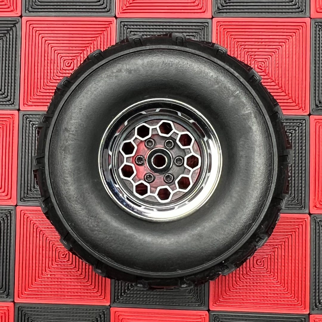Hexnine Custom Wheel Face for Injora’s 1.0" Moduwheel Beadlock Wheels ...
