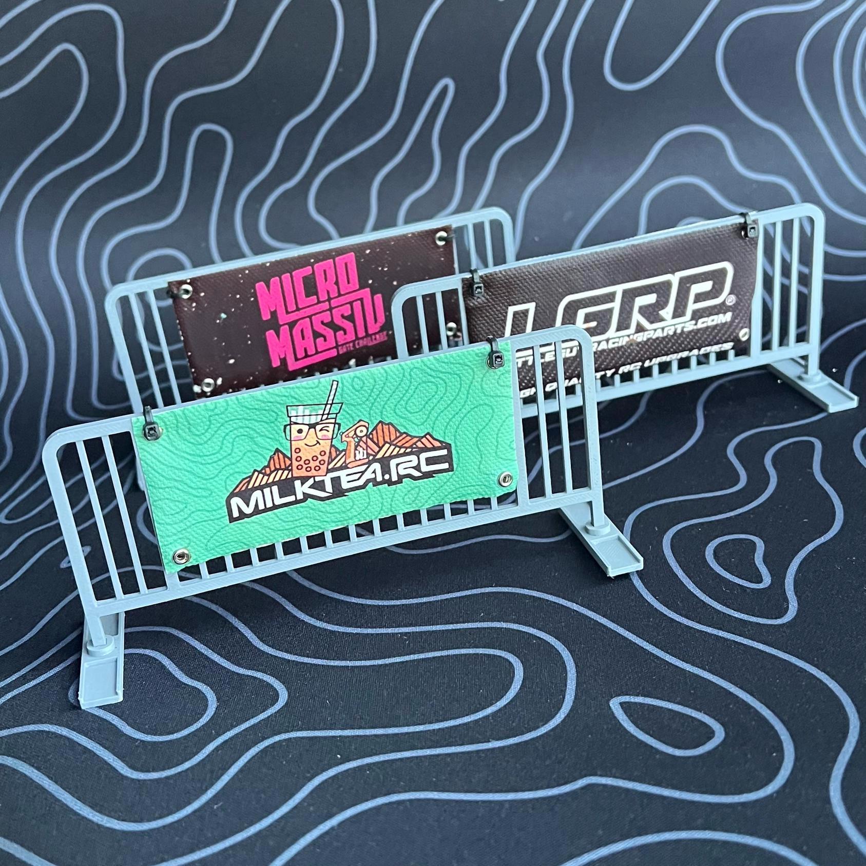 1/24 Scale Crowd Control Barrier / Pedestrian Barricade - Etsy