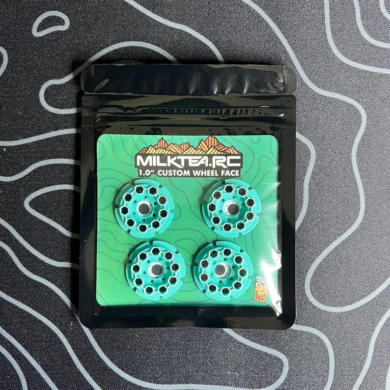 Hexnine Custom Wheel Face for Injora’s 1.0" Moduwheel Beadlock Wheels ...
