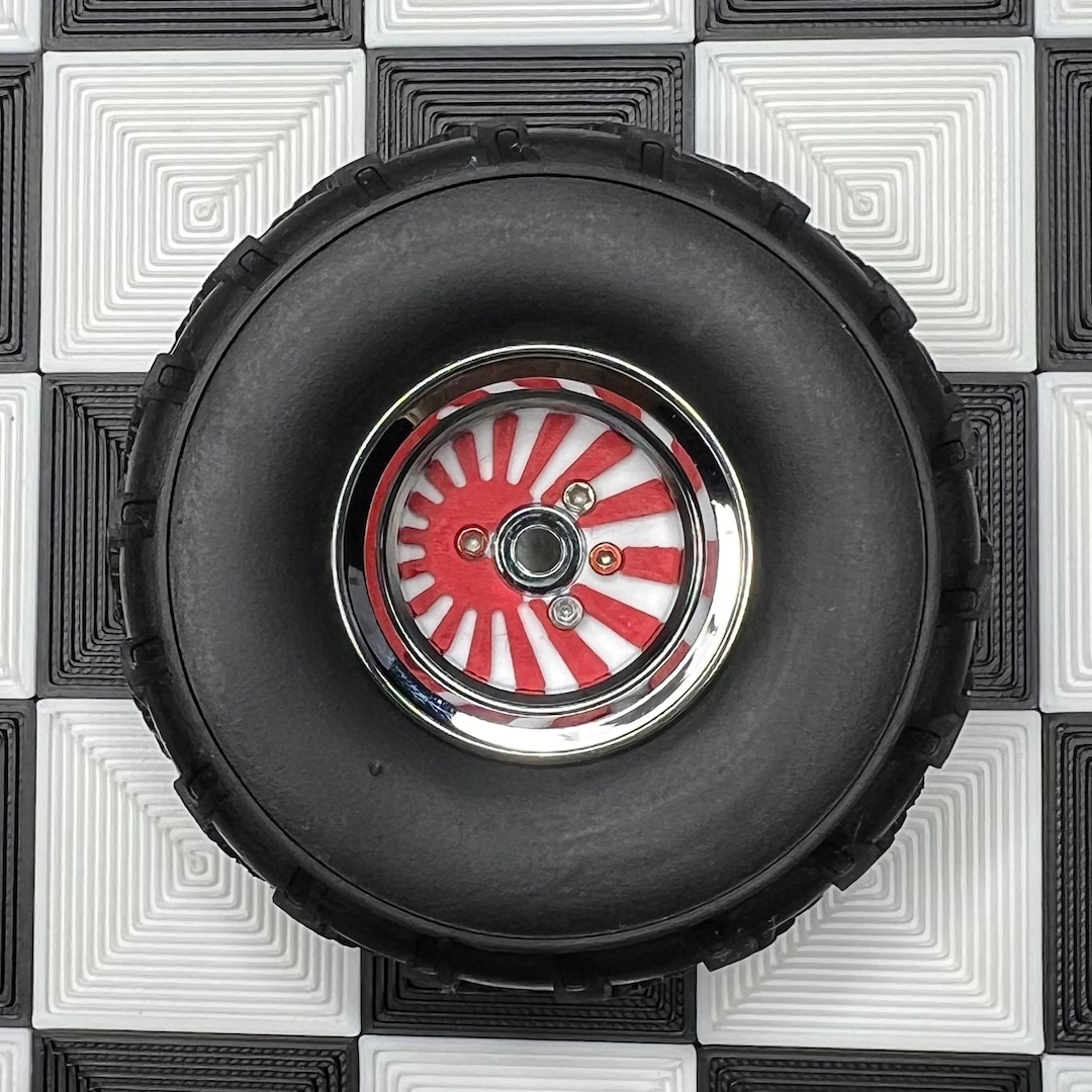 Rising Sun Custom Wheel Face for Injora’s 1.0" Moduwheel Beadlock ...
