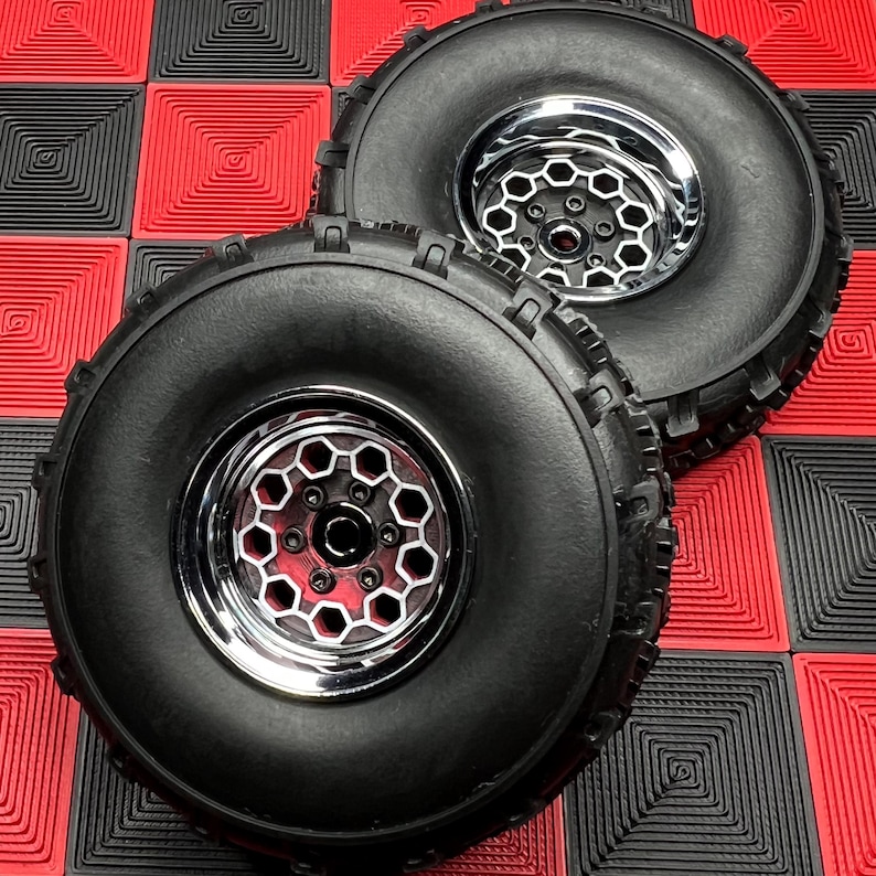 Hexnine Custom Wheel Face for Injora’s 1.0" Moduwheel Beadlock Wheels ...