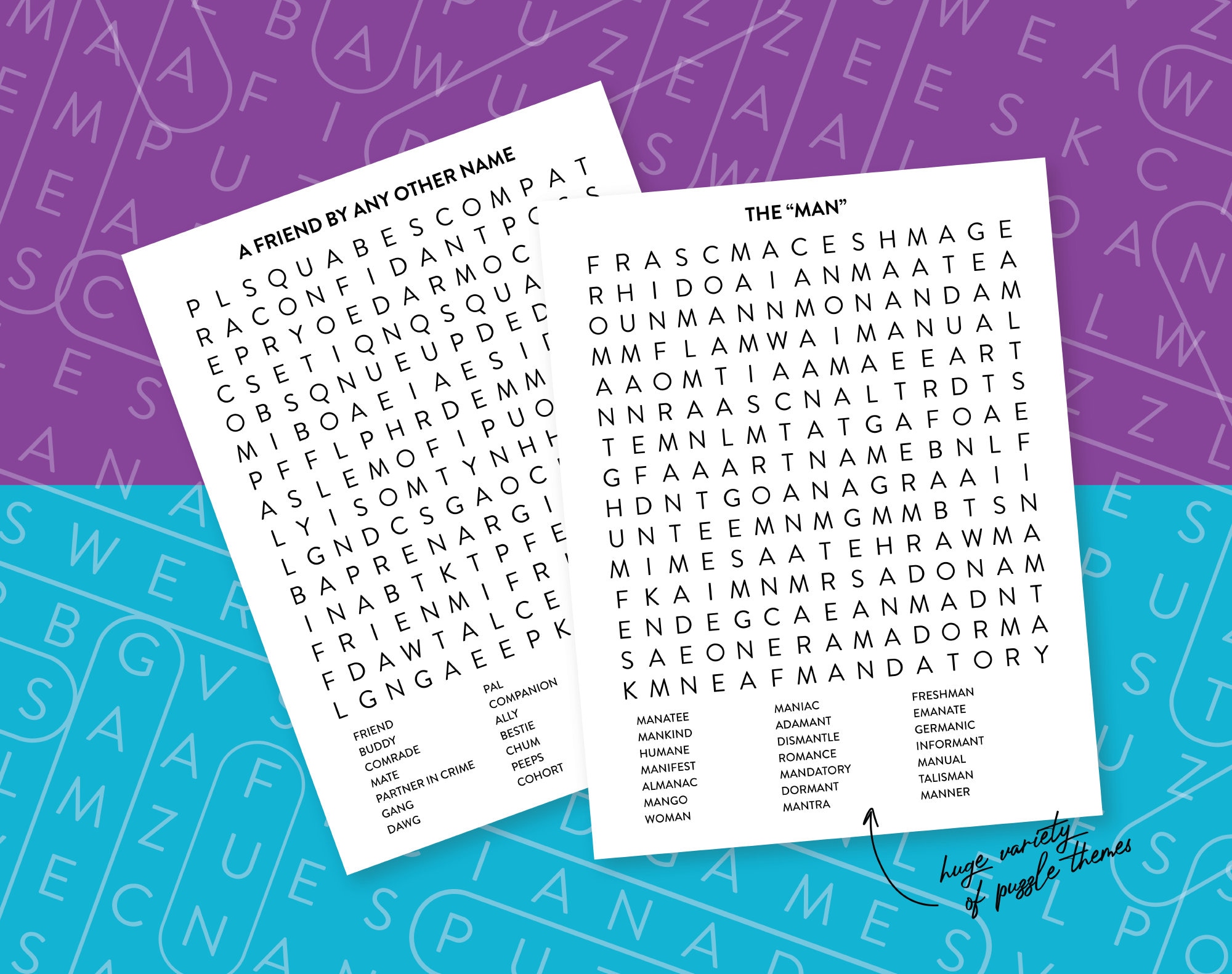 Large Print Word Search Puzzles — Vol. 5, Printable Word Games, Easy-to ...