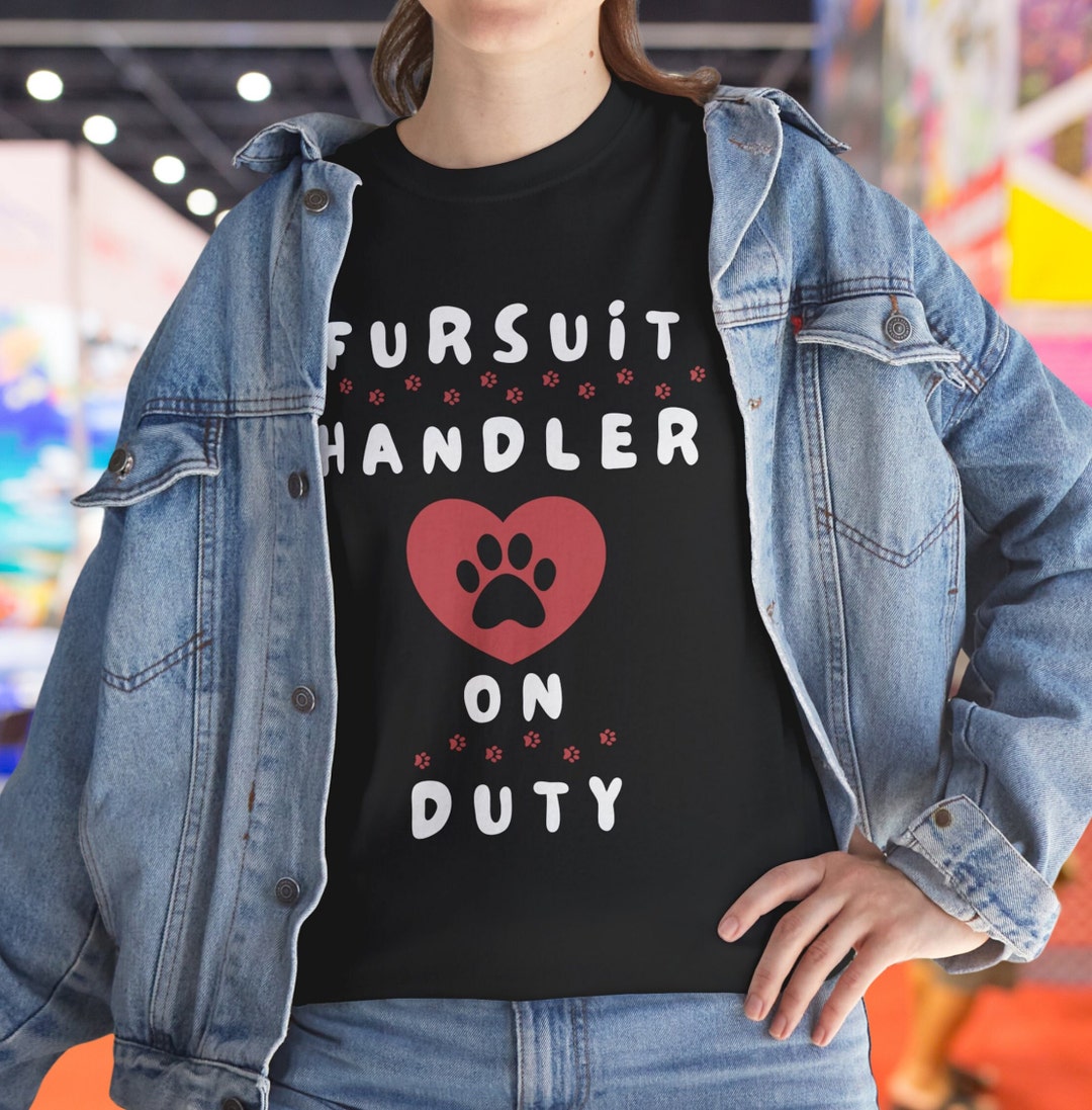 Fursuit Handler on Duty Shirt | Furries Graphic Tshirt | Anthro Fandom ...