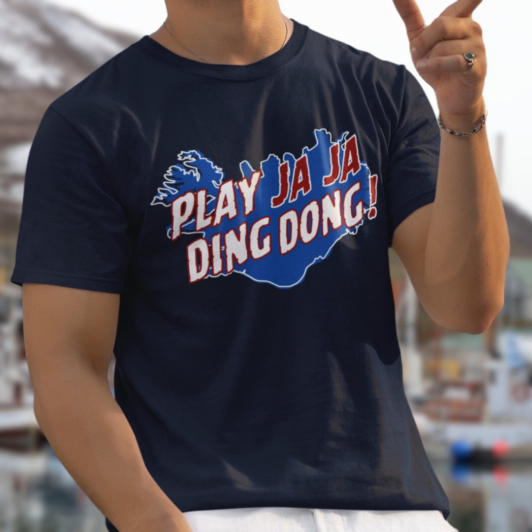 Play Ja Ja Ding Dong Fire Saga T-shirt Eurovision Song Contest Iceland ...
